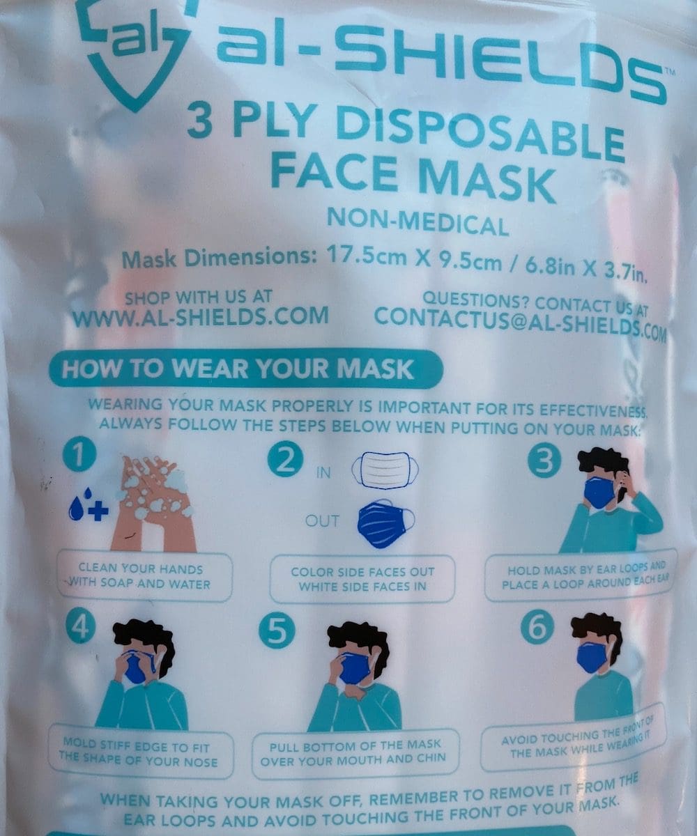 Fashionable Disposable Masks | Josie Girl Blog